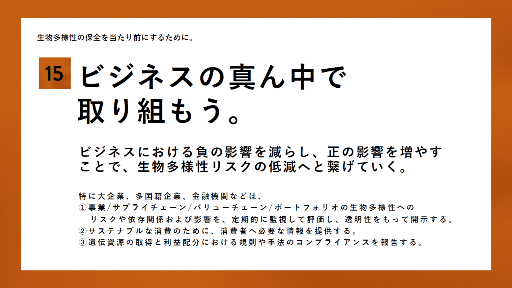 【解説】自然に注目: TNFDが勢いを増す中、コロンビアで開催されたCBD COP16で進展する生物多様性交渉 | 株式会社aiESG